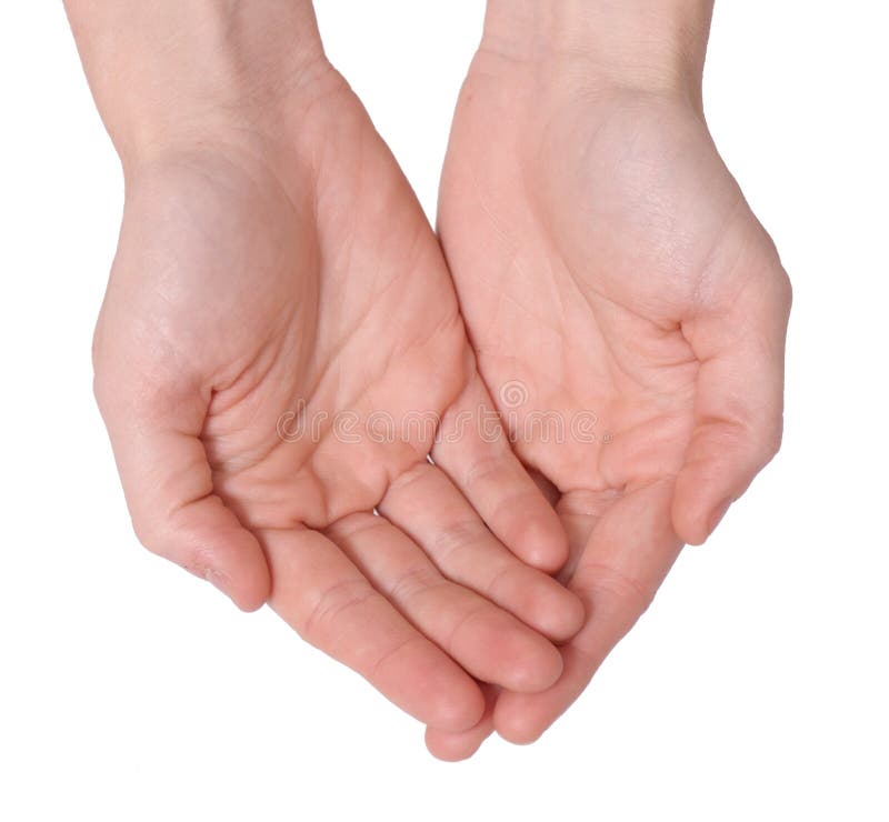 Open handen stock foto. Image of aantal, signaal, bericht - 7288644