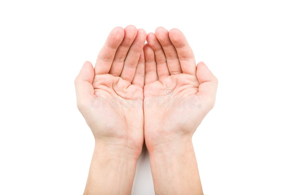 Open Hands Giving Something Stock Photo - Image of relief, give: 30444322