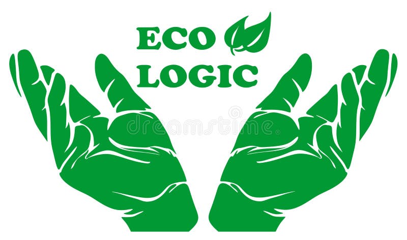 It`s eco logic stock illustration. Illustration of product - 202720226