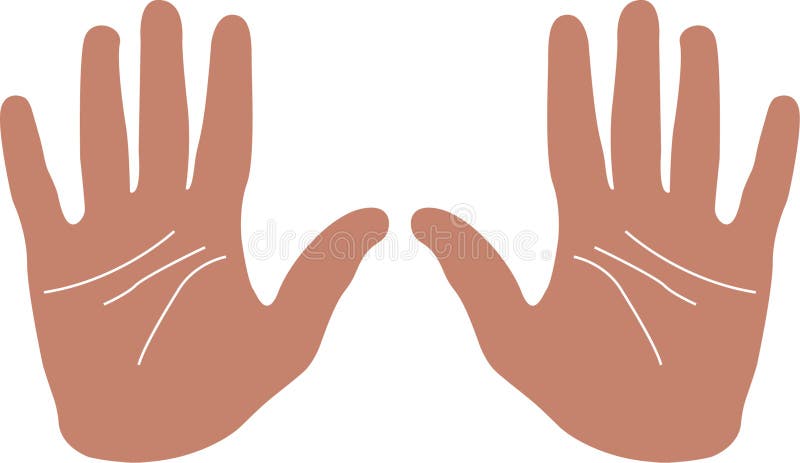 Open Hands Jpg Image with Svg Vector Cut File for Cricut and Silhouette ...