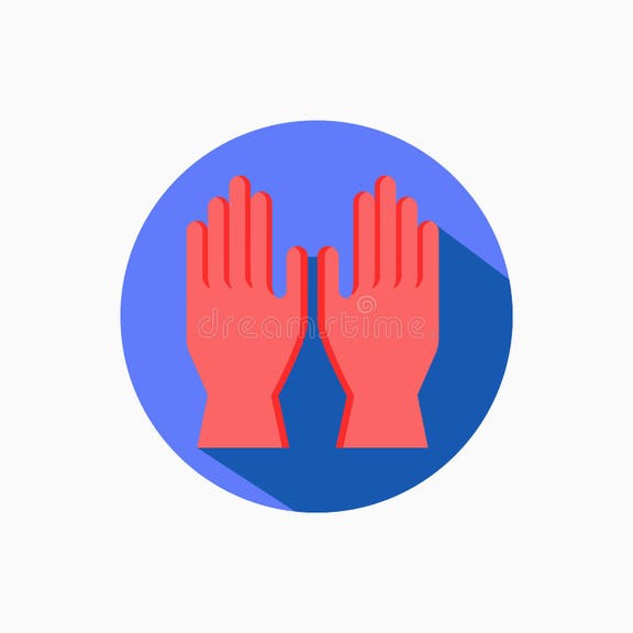 Open hands logo design stock illustration. Illustration of label ...