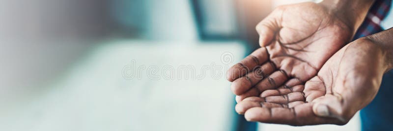 Open Hands, Need and Help for Poor, Palm and Asking for Donation ...