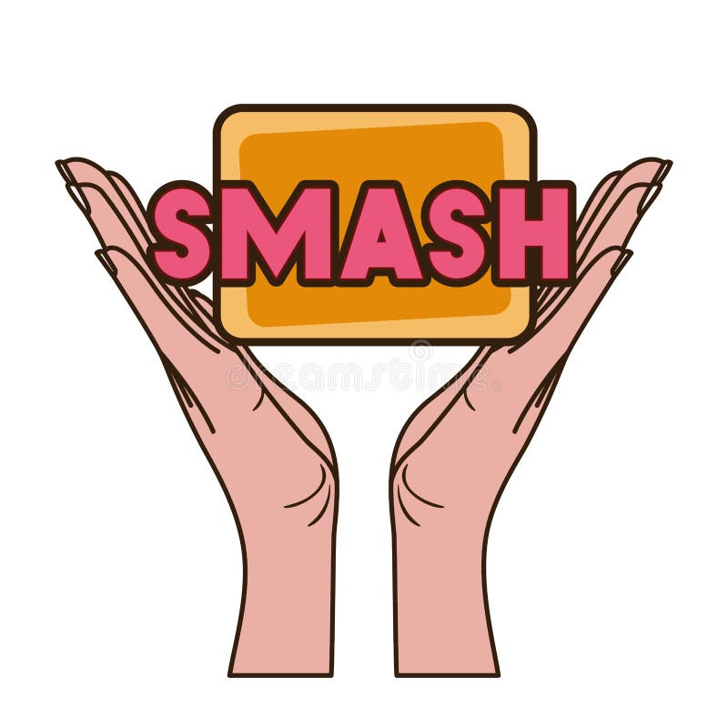 Open Hands Receiving Comic Words in Speech Bubble Stock Vector ...