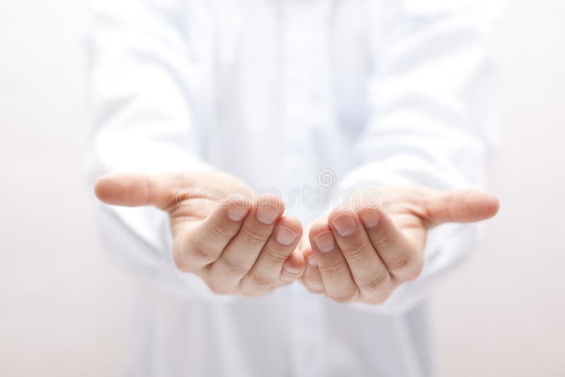 Open hands stock image. Image of beggar, begging, body - 22005413