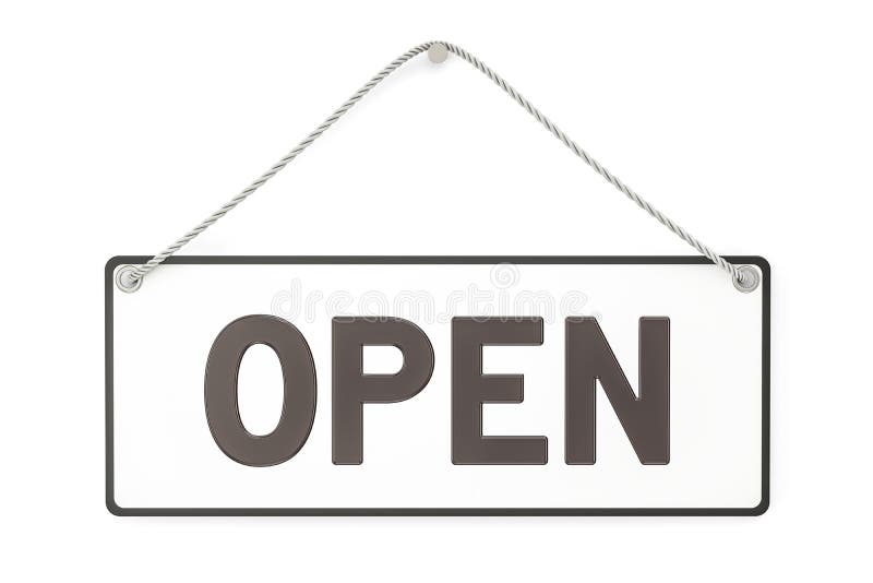 Open Hanging Sign Stock Illustrations – 10,086 Open Hanging Sign Stock ...