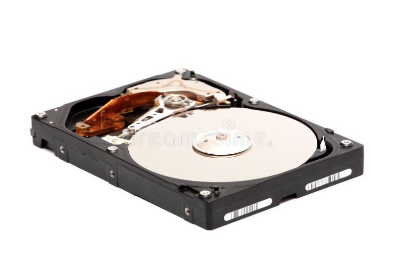 Open hard drive stock photo. Image of platter, computer - 680904
