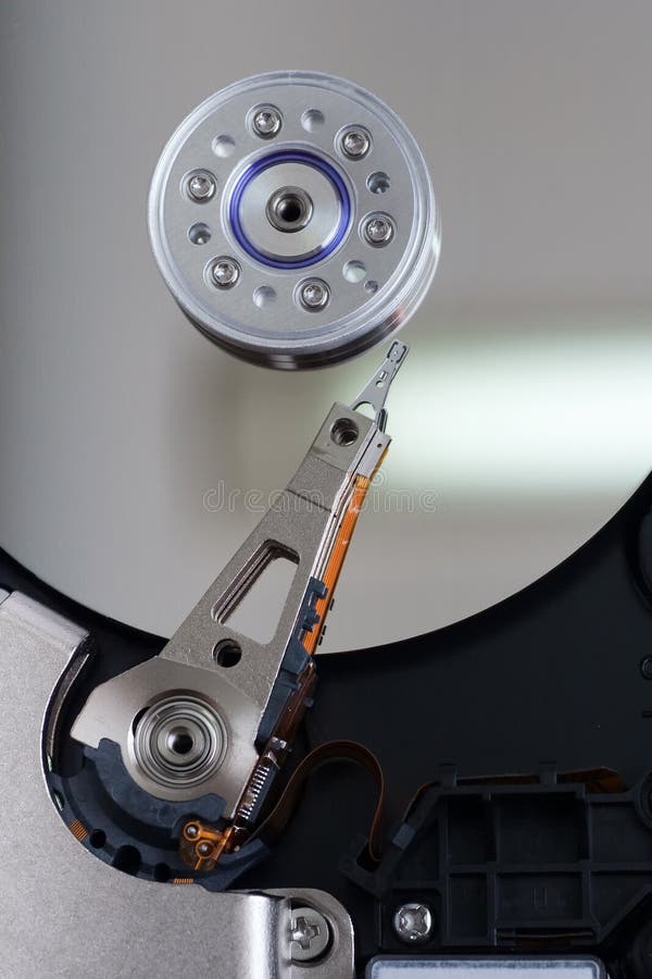 Hard Disk Actuator Arm stock image. Image of information - 22571919