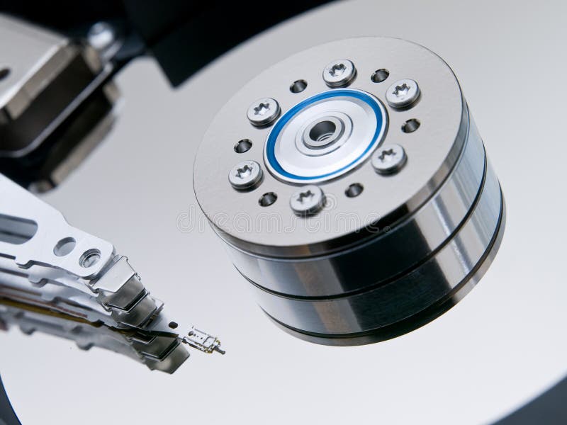 Open hard drive stock photo. Image of databank, code - 11132332