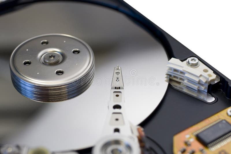 Open Hard Drive stock photo. Image of data, single, medium - 5049004
