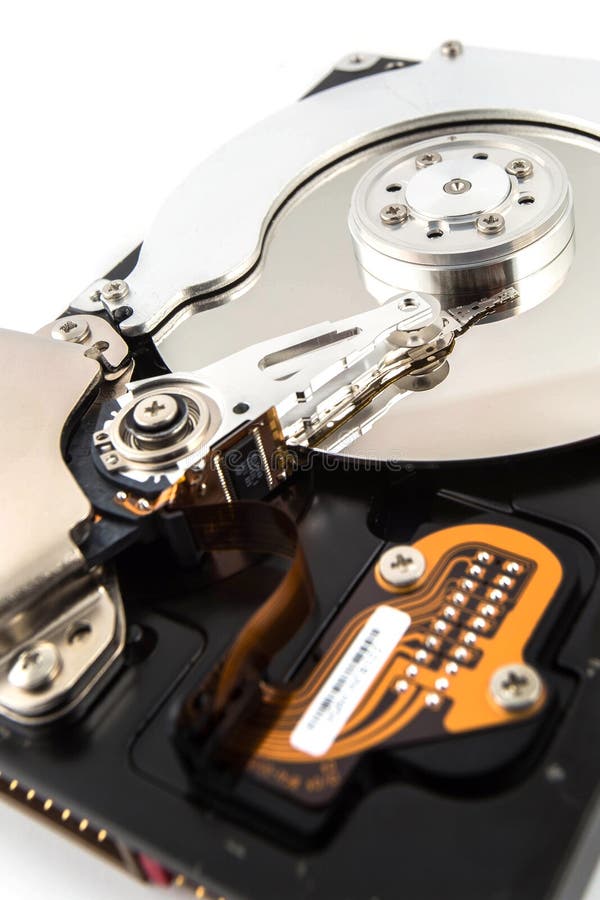 Open hard drive stock image. Image of storage, data, backup - 34390823