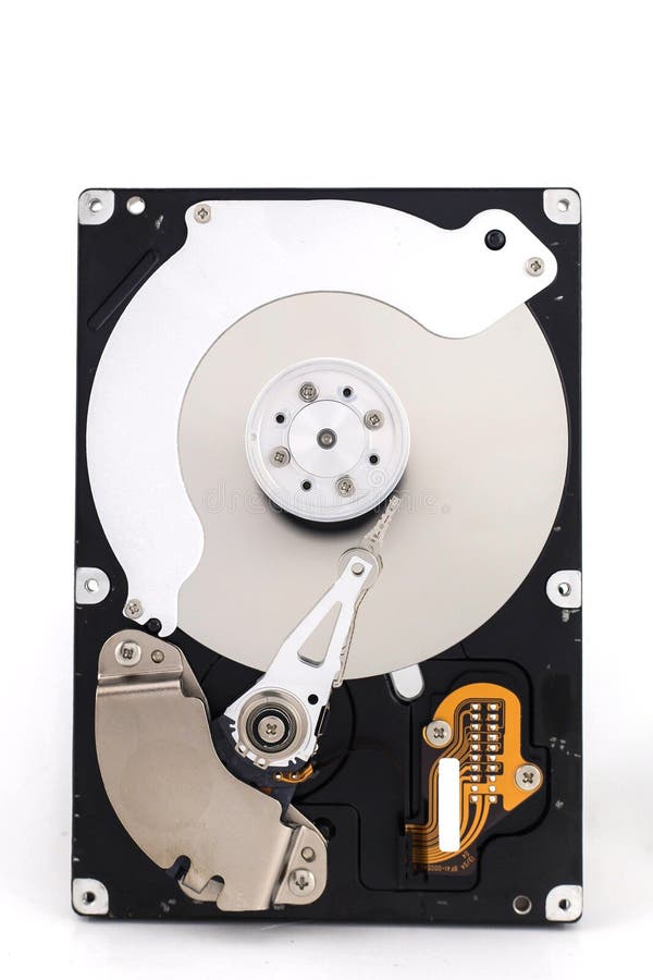 Open hard drive stock photo. Image of magnet, hardrive - 34390892