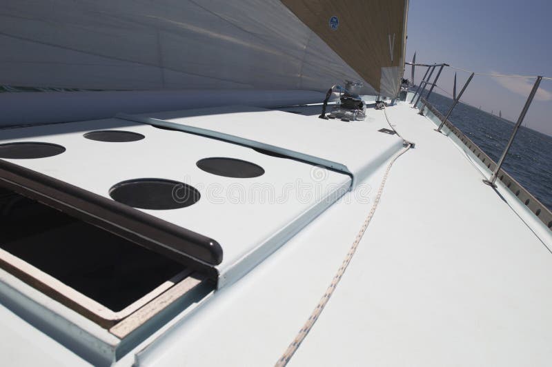 Open Hatch on Yacht stock photo. Image of craft, athletics - 30838368