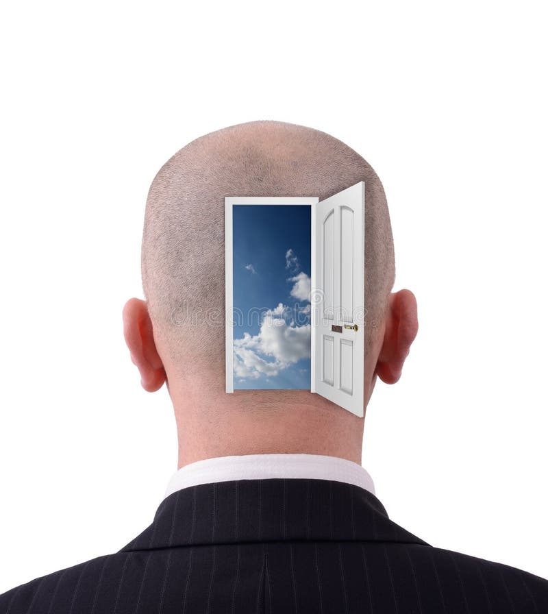 Open head stock image. Image of education, cloud, ideas - 36377949