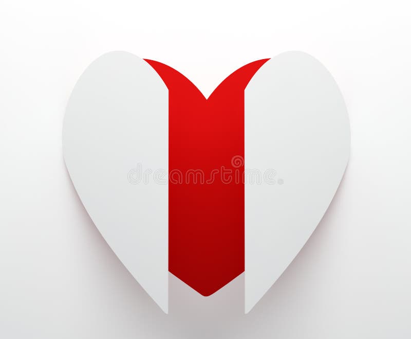 Open heart stock illustration. Illustration of white - 28859024