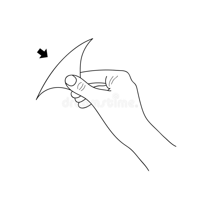 Tear Here Sign Stock Illustrations – 72 Tear Here Sign Stock ...