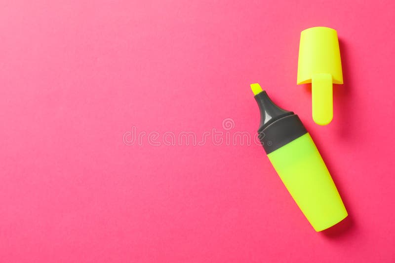 Color Markers Isolated on White Background Stock Photo - Image of write ...