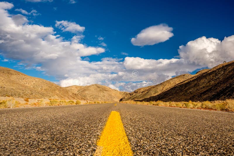 Open highway in California stock photo. Image of natural - 91486198