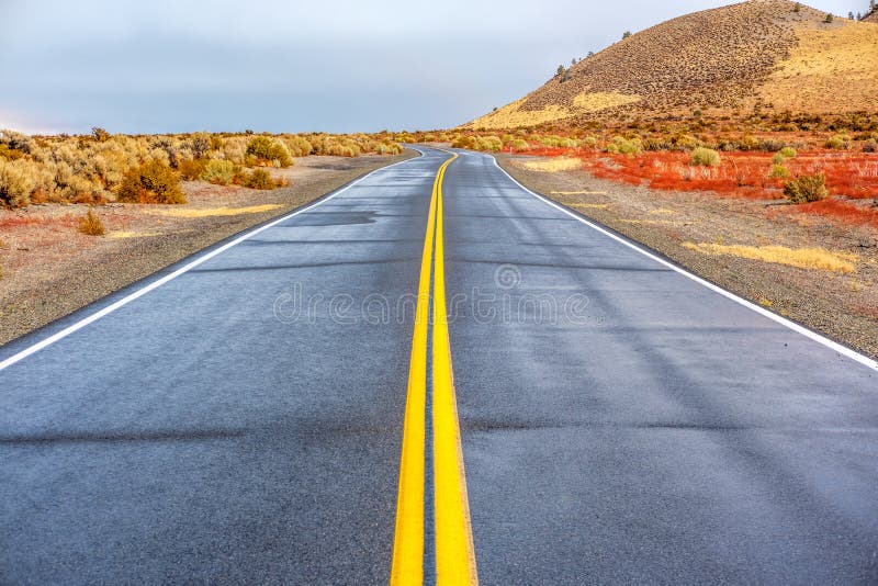 Open highway in California stock image. Image of countryside - 94117765