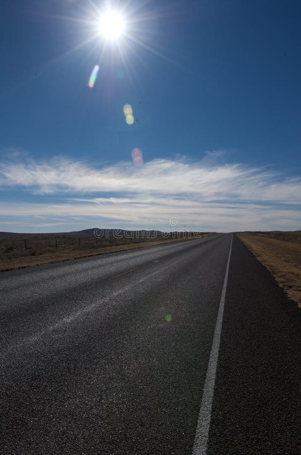 Open Highway in the Texas Hill Country Stock Image - Image of nature ...