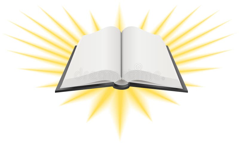 Open Holy Book Illustration Stock Photos - Image: 3776823