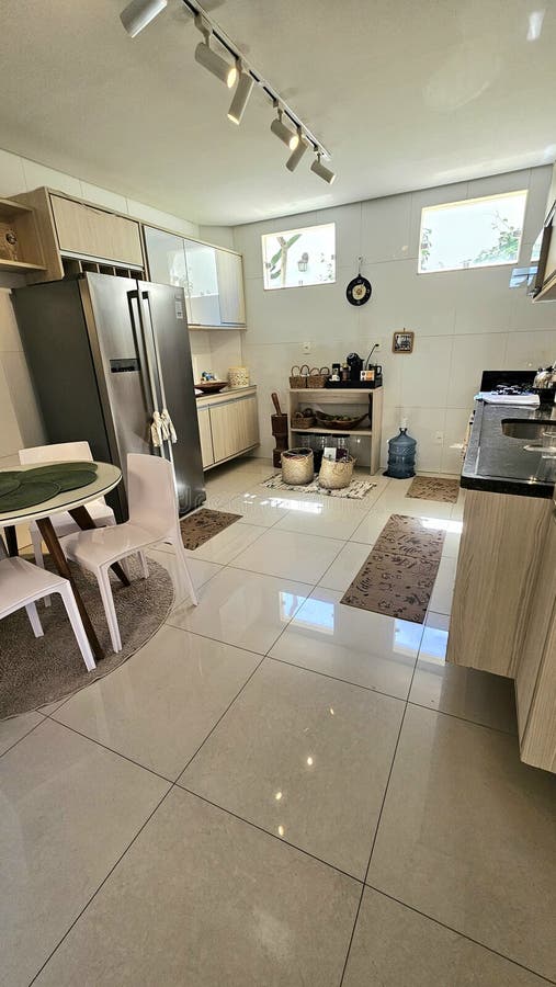 Open House Real State Kitchen Stock Photo - Image of building, open ...