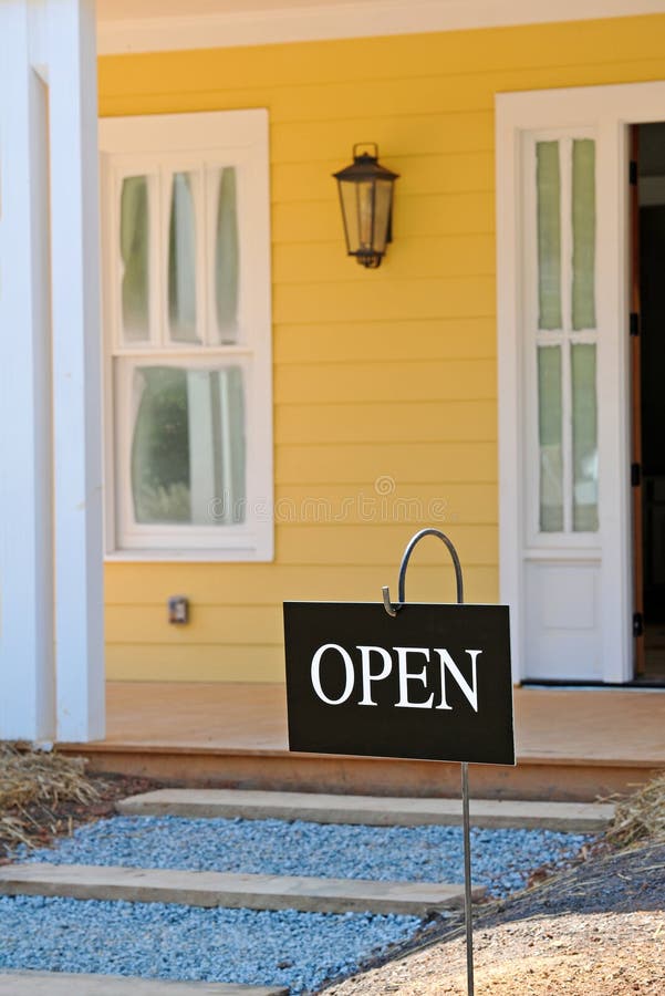 Open House stock photo. Image of home, estate, real, advertising - 33798922