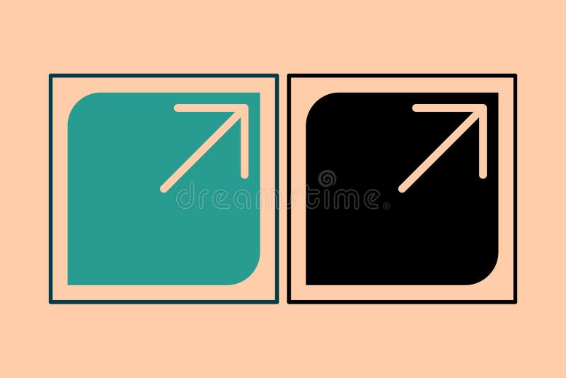 Open Icon. Icon Related To UI Elements. Suitable for Web Site, App, User Interfaces,element ...