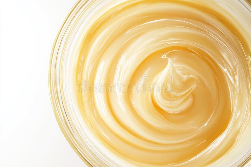 Open Jar of Moisturizing Cream on White. Stock Illustration ...