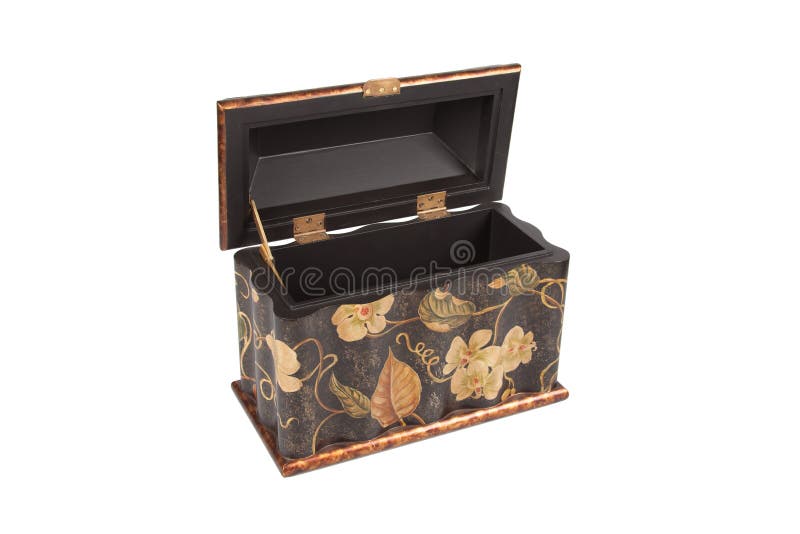 Open kist stock foto. Image of schatkist, kist, handvat - 36714402