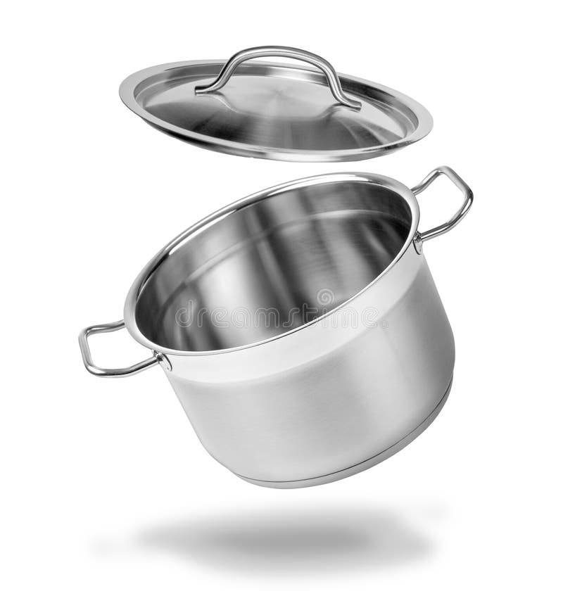 Open kitchen pot stock image. Image of appliance, clipping - 64367681