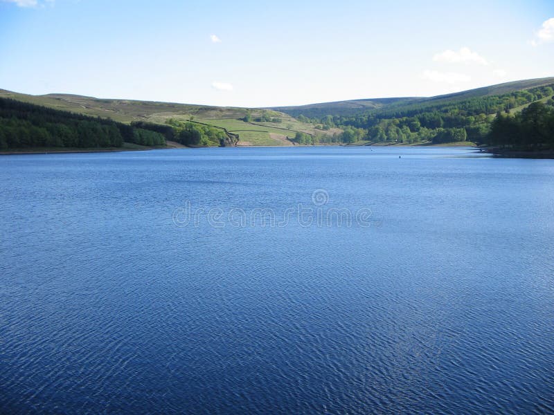 Open lake and countryside stock image. Image of river, blue - 137061