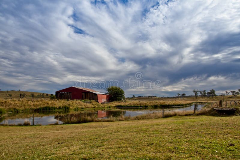 Open landscape stock photo. Image of blue, australia - 27311490