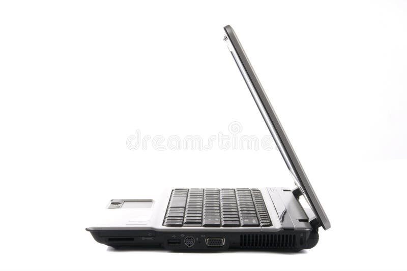 Open laptop computer stock image. Image of details, screen - 11712883