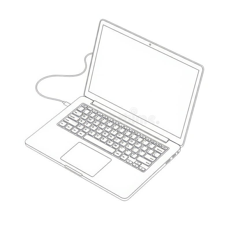 Computer Cord Power Stock Illustrations – 8,098 Computer Cord Power ...