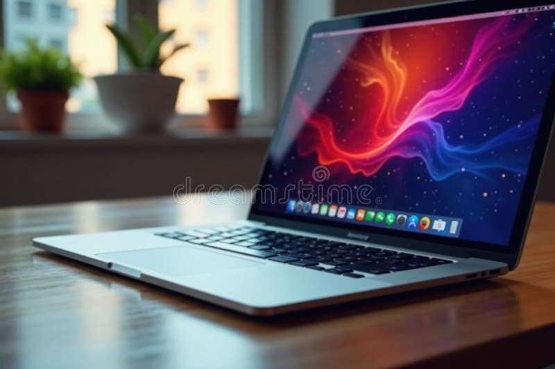 Open Laptop, Tablet, Smartphone Closeup Modern Tech Workspace , Tech ...