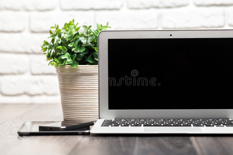 Open Laptop stock image. Image of giving, front, showing - 11013525