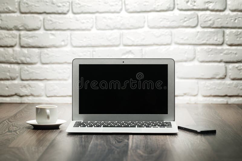 Open laptop stock photo. Image of communication, multimedia - 56987686