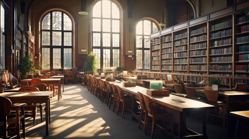 Open library hours stock illustration. Illustration of generated ...