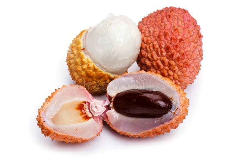 Open lichee stock photo. Image of leechee, vitamin, litschi - 18342714