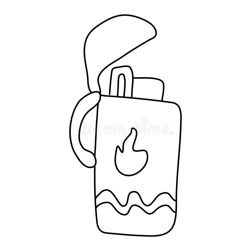 Lighter Doodle Stock Illustrations – 296 Lighter Doodle Stock ...