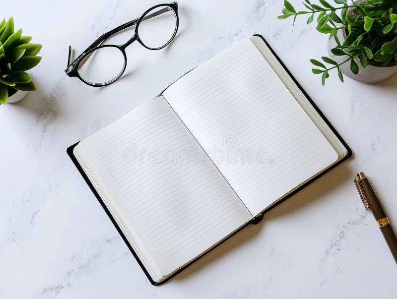 Minimalistic Workspace with Large Windows. Generative Ai Stock ...