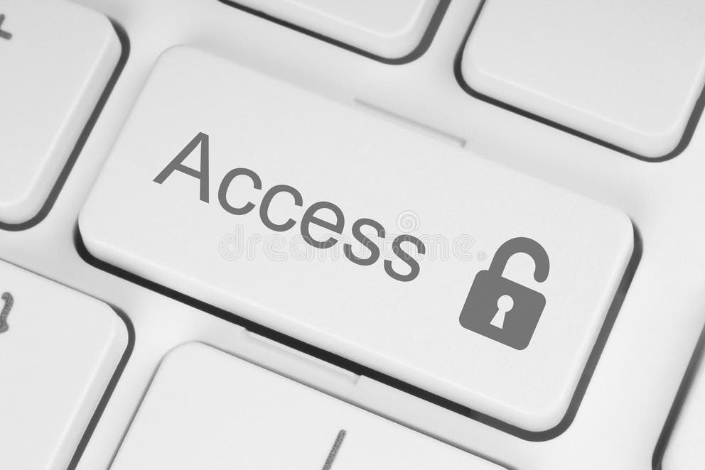 Open lock button stock photo. Image of button, padlock - 28140982