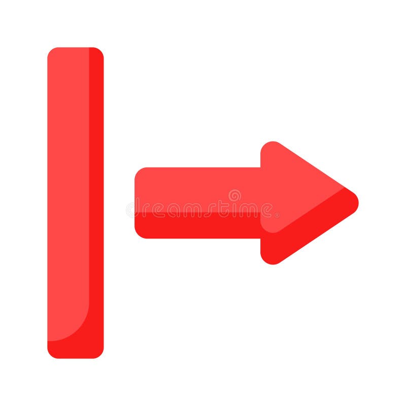 Login Arrow Vector Icon . Door Black Isolated Signs. Vector Isolated ...