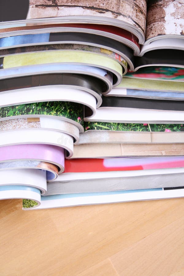 Open magazines stock image. Image of pile, text, article - 3777143
