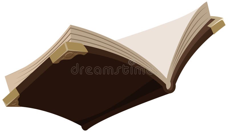 Old open magic book stock vector. Illustration of history - 42239983