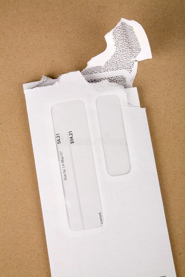 Open Mail Box with a Pile of Letters and Newspapers Stock Photo - Image ...