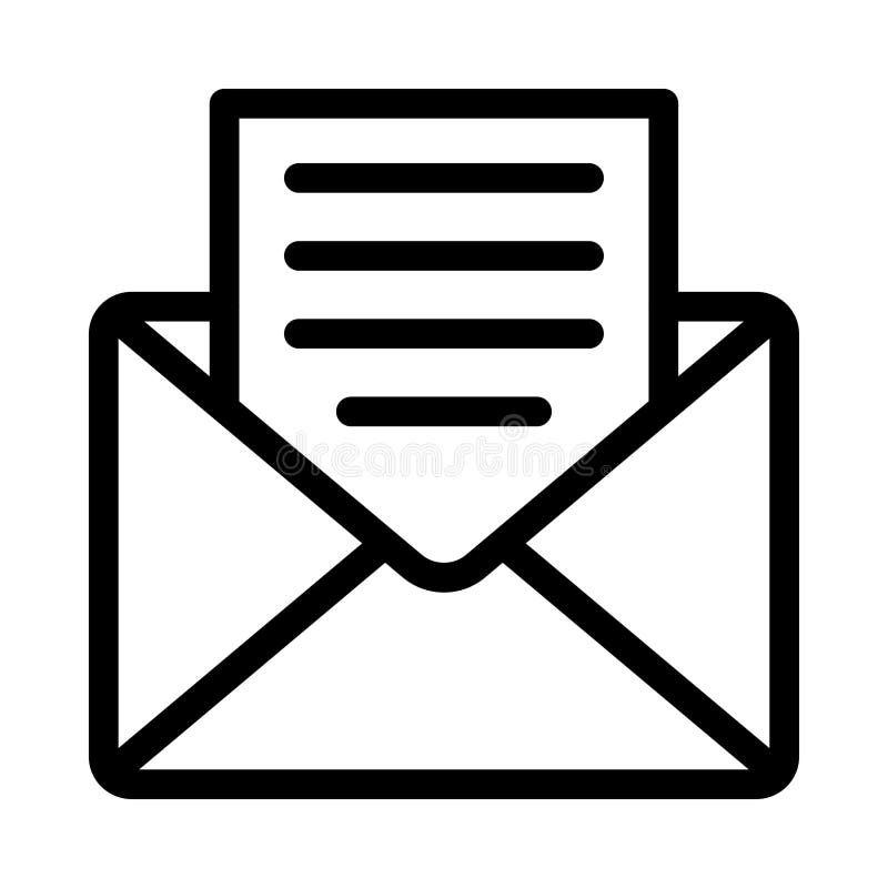 Opening Letter Reading Icon Stock Illustrations – 41 Opening Letter ...