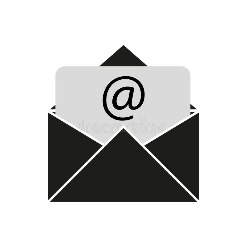 Open Mail Icon. Vector Illustration. Stock Image Stock Vector ...