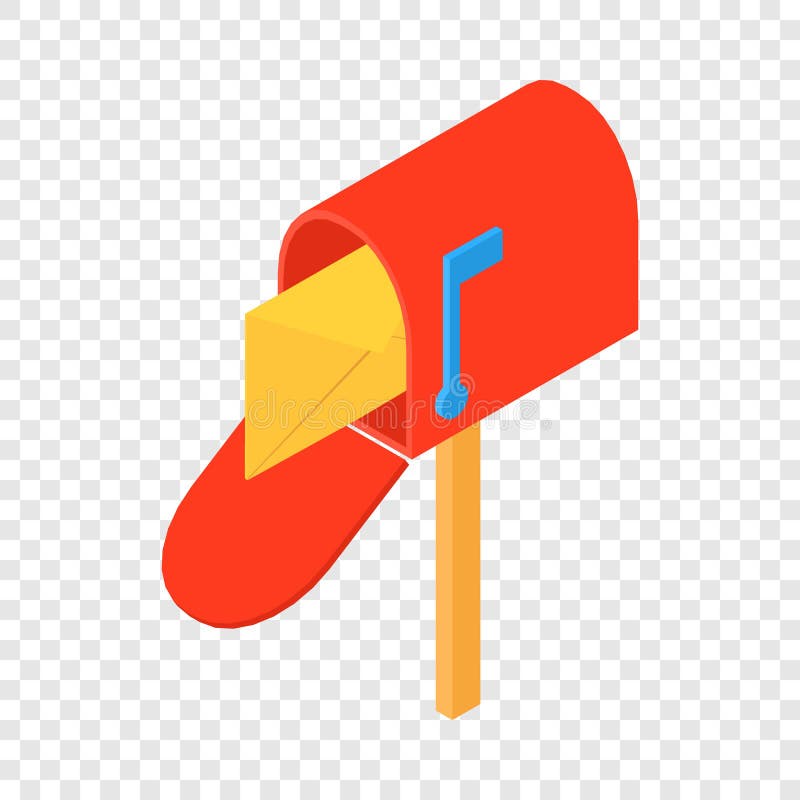 Open Mailbox Icon, Simple Style Stock Vector - Illustration of business ...