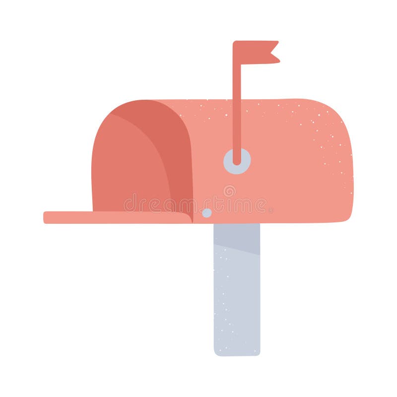 Open mailbox vector stock vector. Illustration of send - 234968725